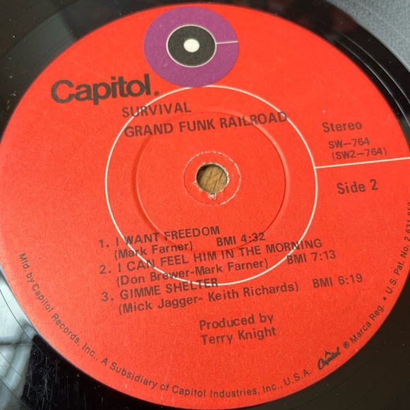 Other | Grand Funk Railroad Survival 1972 Lp With 3 Postcards | Poshmark